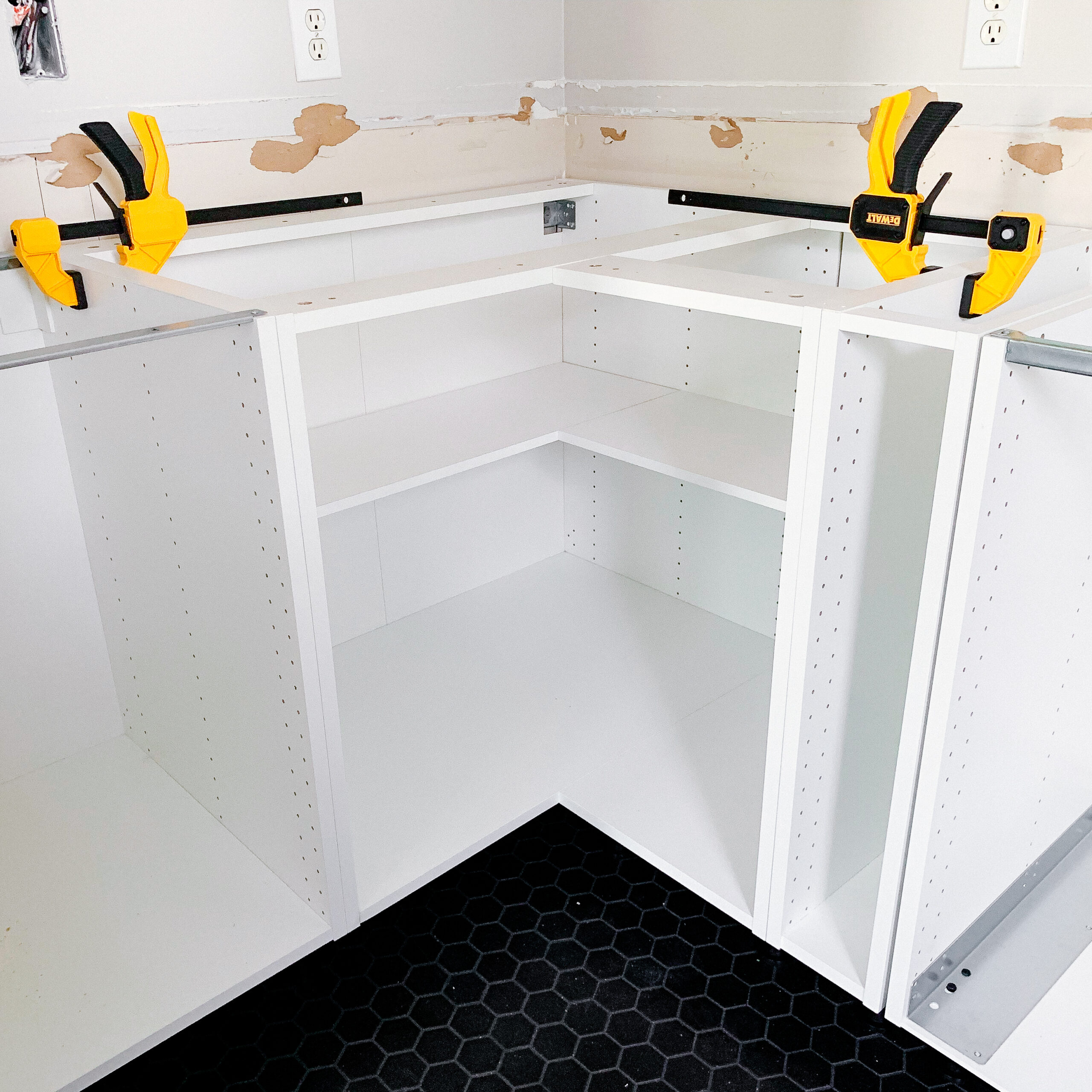Ikea Cabinet Box Install - A Home Is Announced