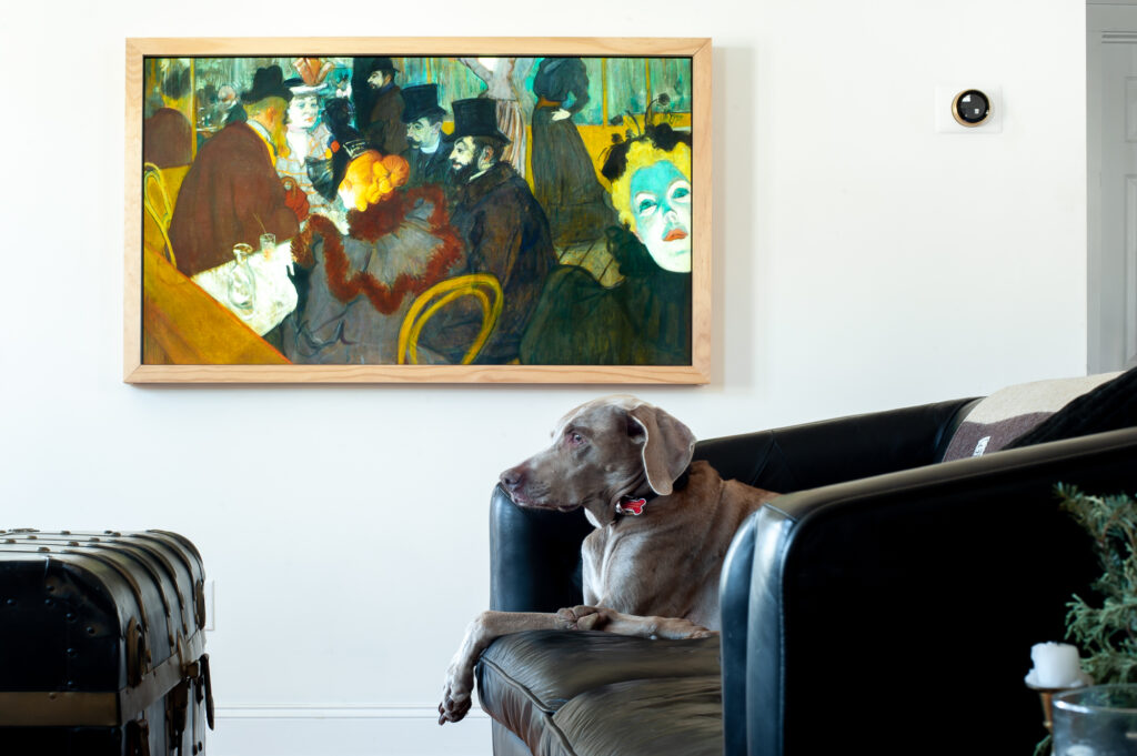 How To Turn Your LG TV Into A Work Of Art - A Home Is Announced