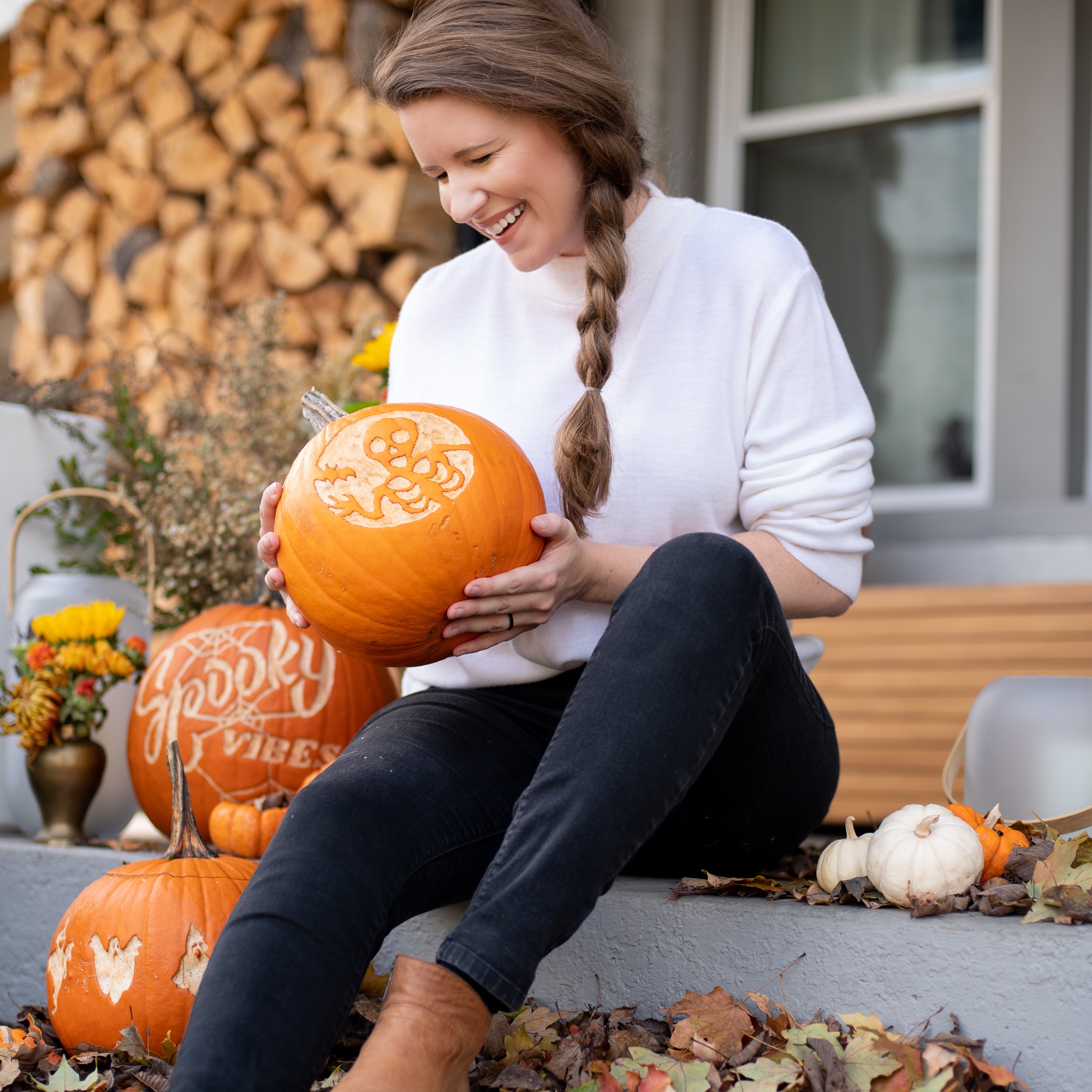 How To Etch Any Design On A Pumpkin - A Home Is Announced