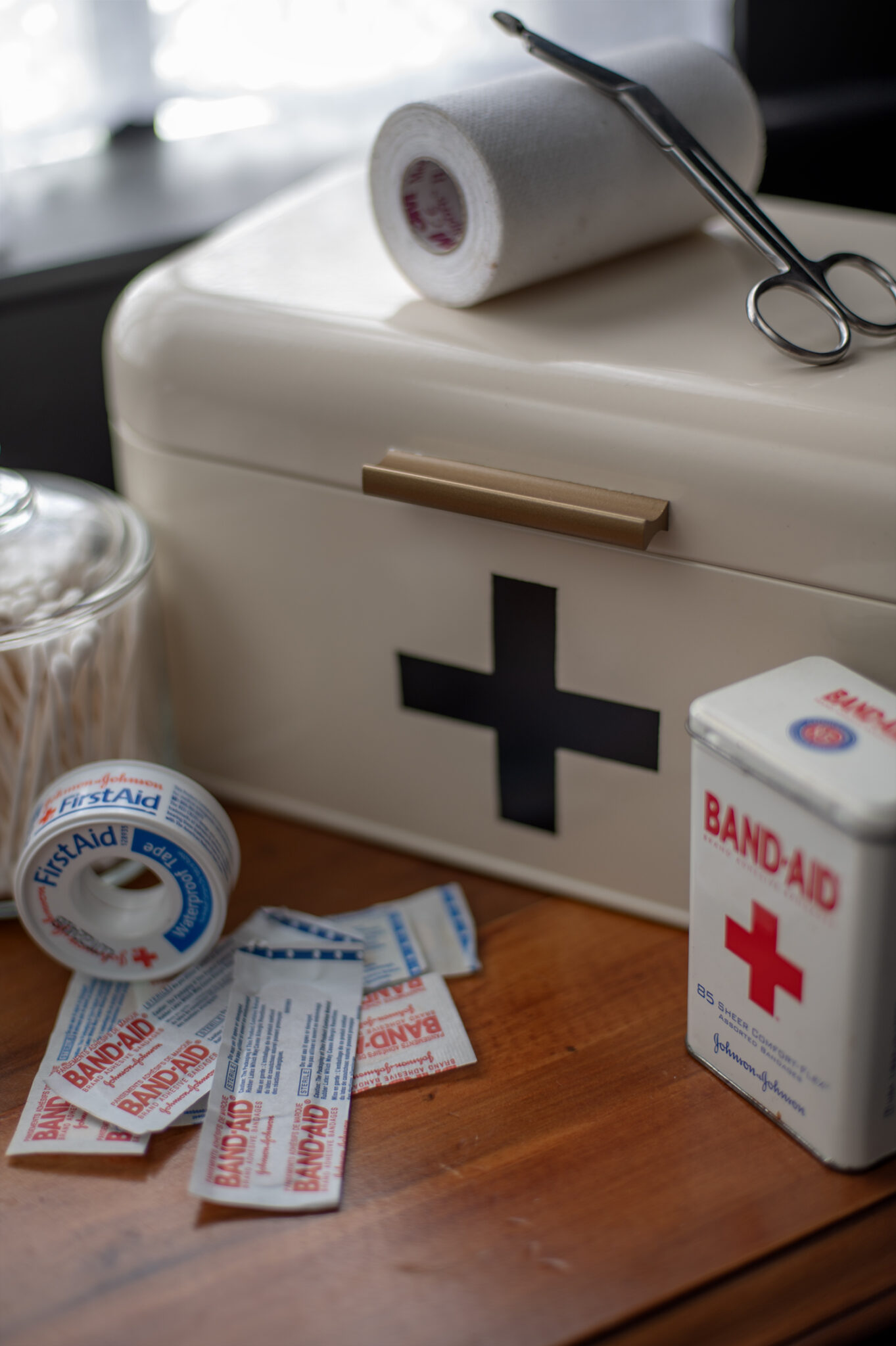 DIY Vintage Inspired First Aid Kit Box - A Home Is Announced