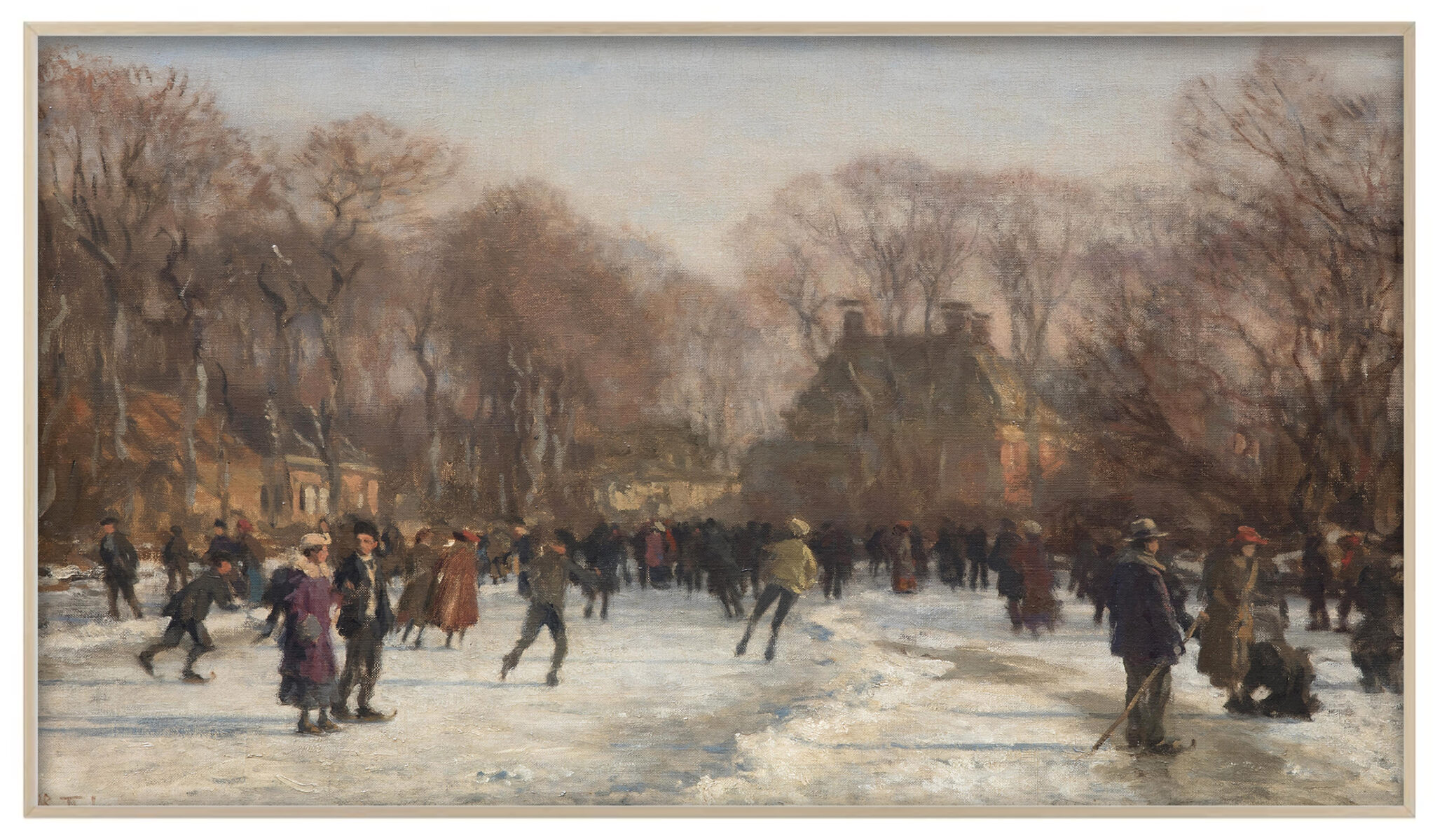 Public Domain Artwork: Frame TV - A Home Is Announced