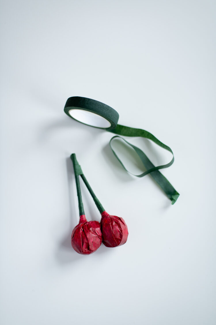 DIY Tootsie Pop Cherry Valentines - A Home Is Announced
