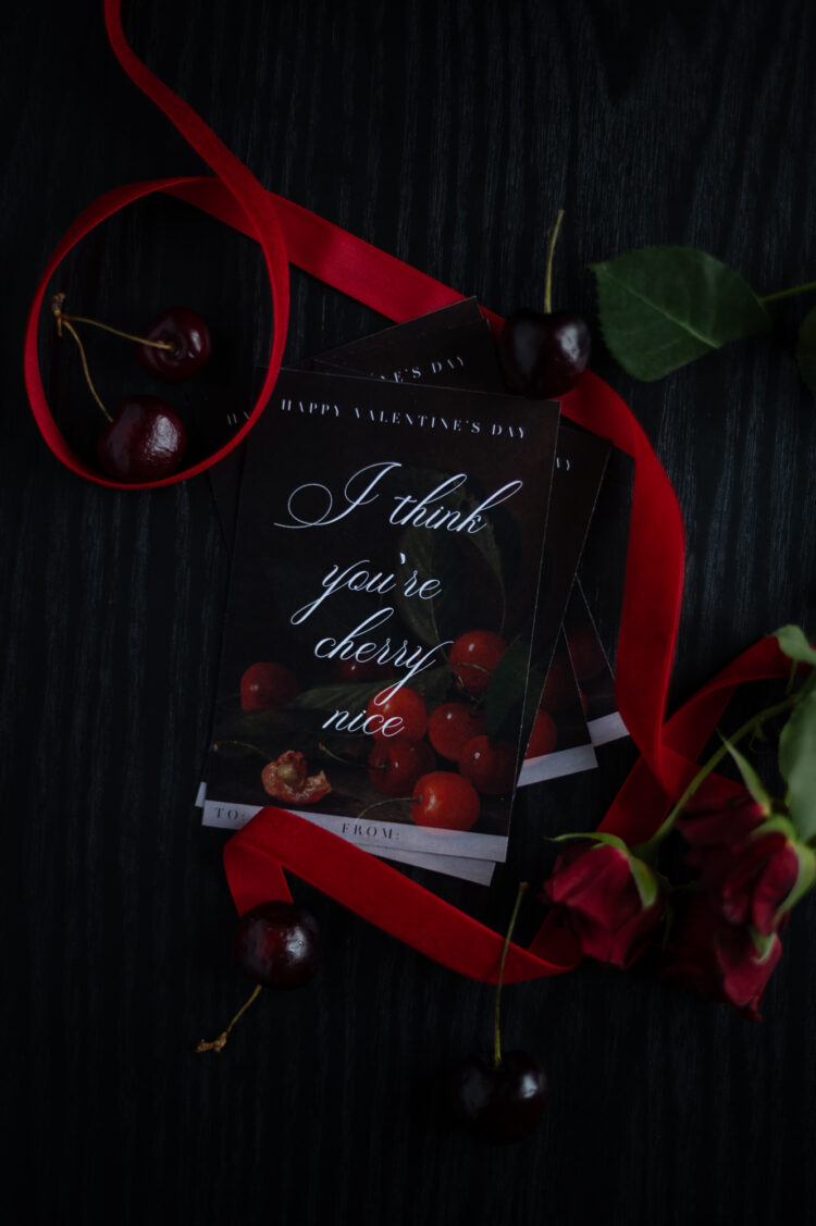 A Cherry Nice Valentine's Day Card Printable - A Home Is Announced