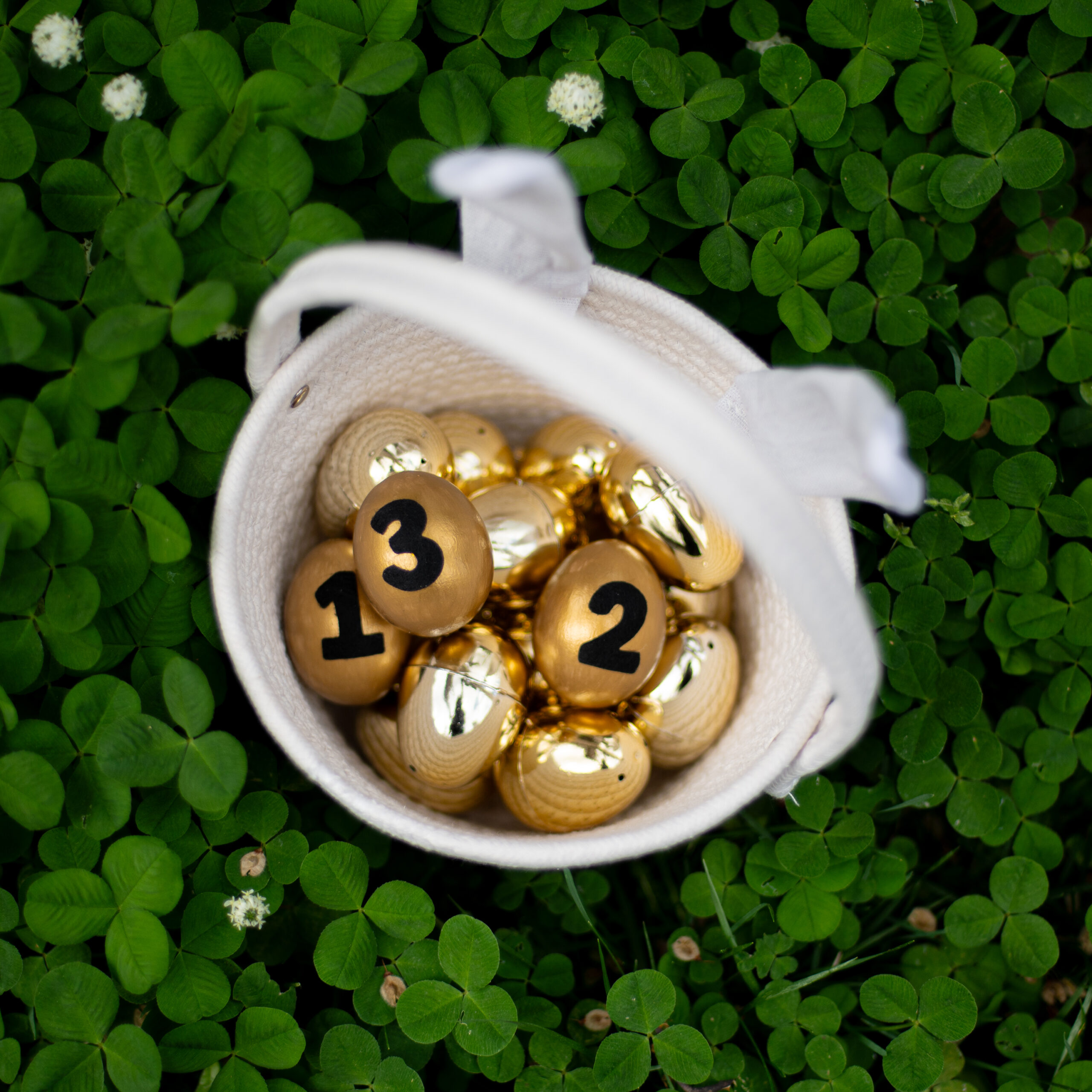 DIY Numbered Golden Easter Eggs (And 8 Creative Ideas For How To Use ...