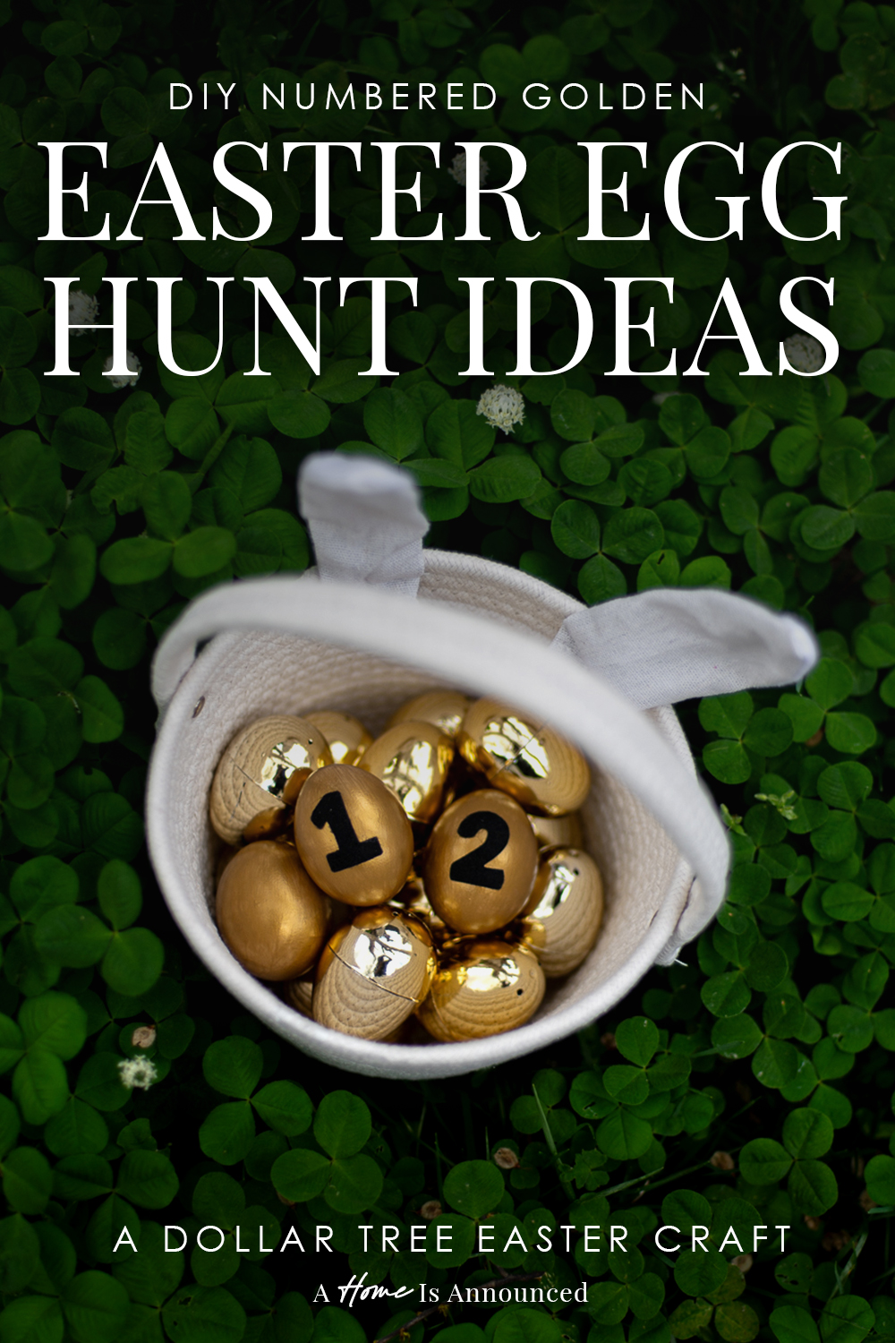 DIY Numbered Golden Easter Eggs (And 8 Creative Ideas For How To Use ...