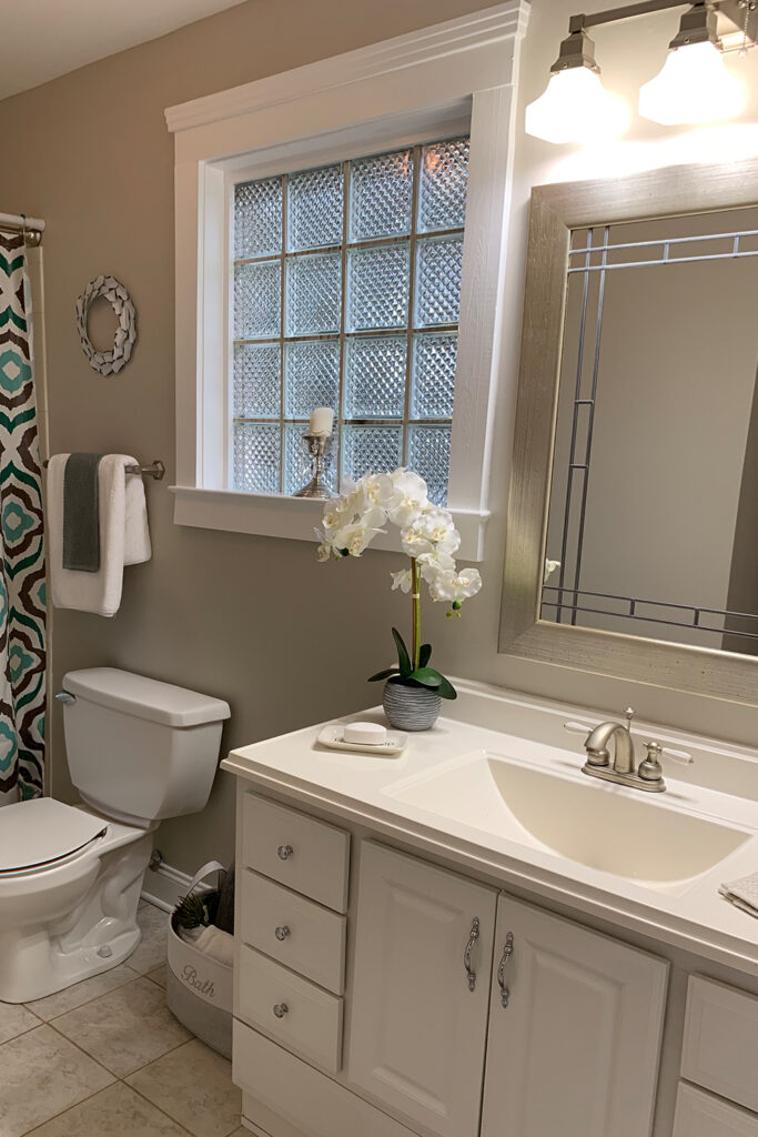 Update a Glass Block Window with This One Easy Trick - A Home Is Announced