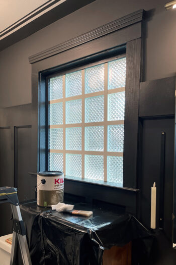 Update a Glass Block Window with This One Easy Trick - A Home Is Announced