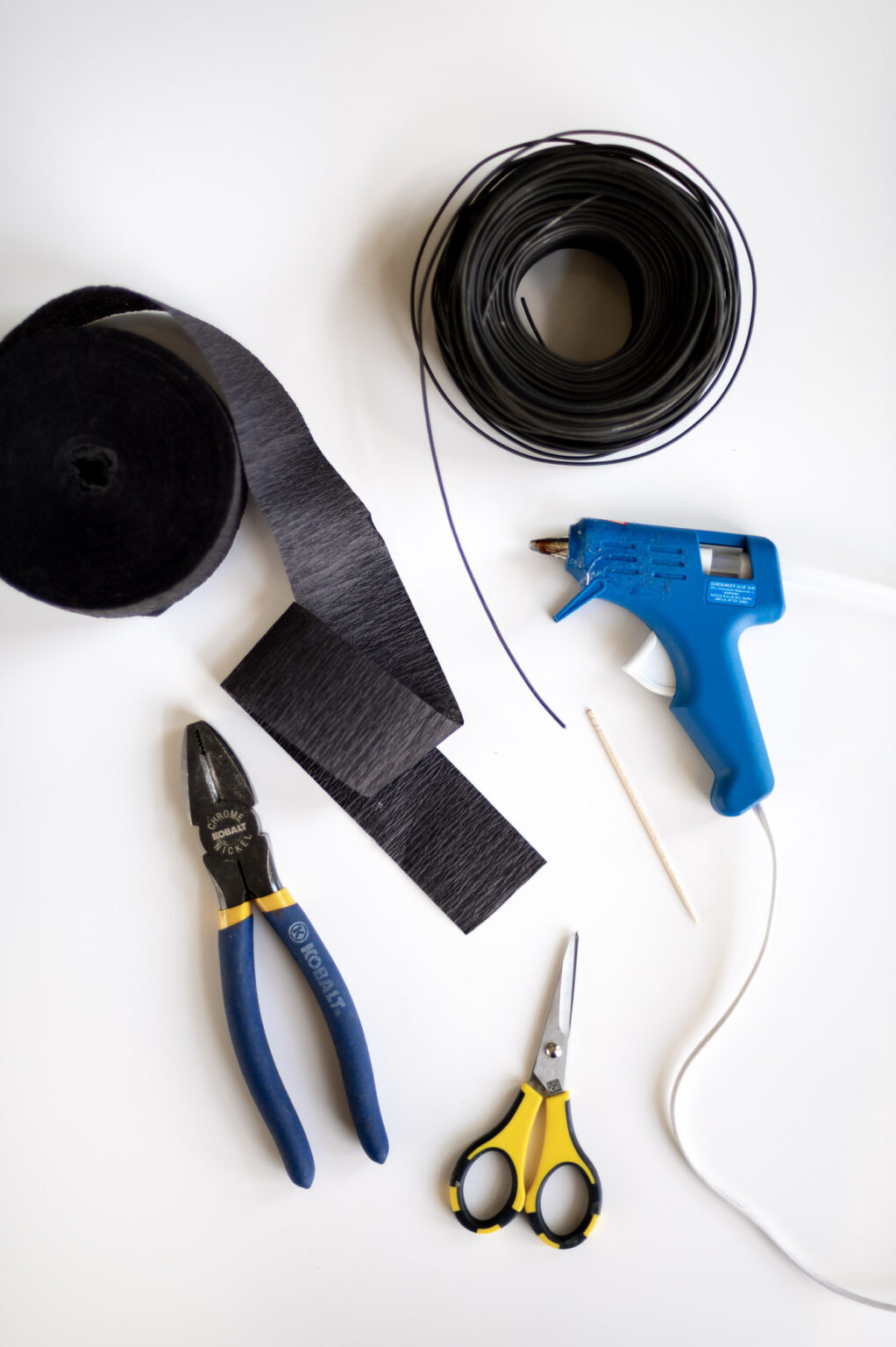 How to Make Black Streamer Roses for Elegant Halloween Decor - A Home ...