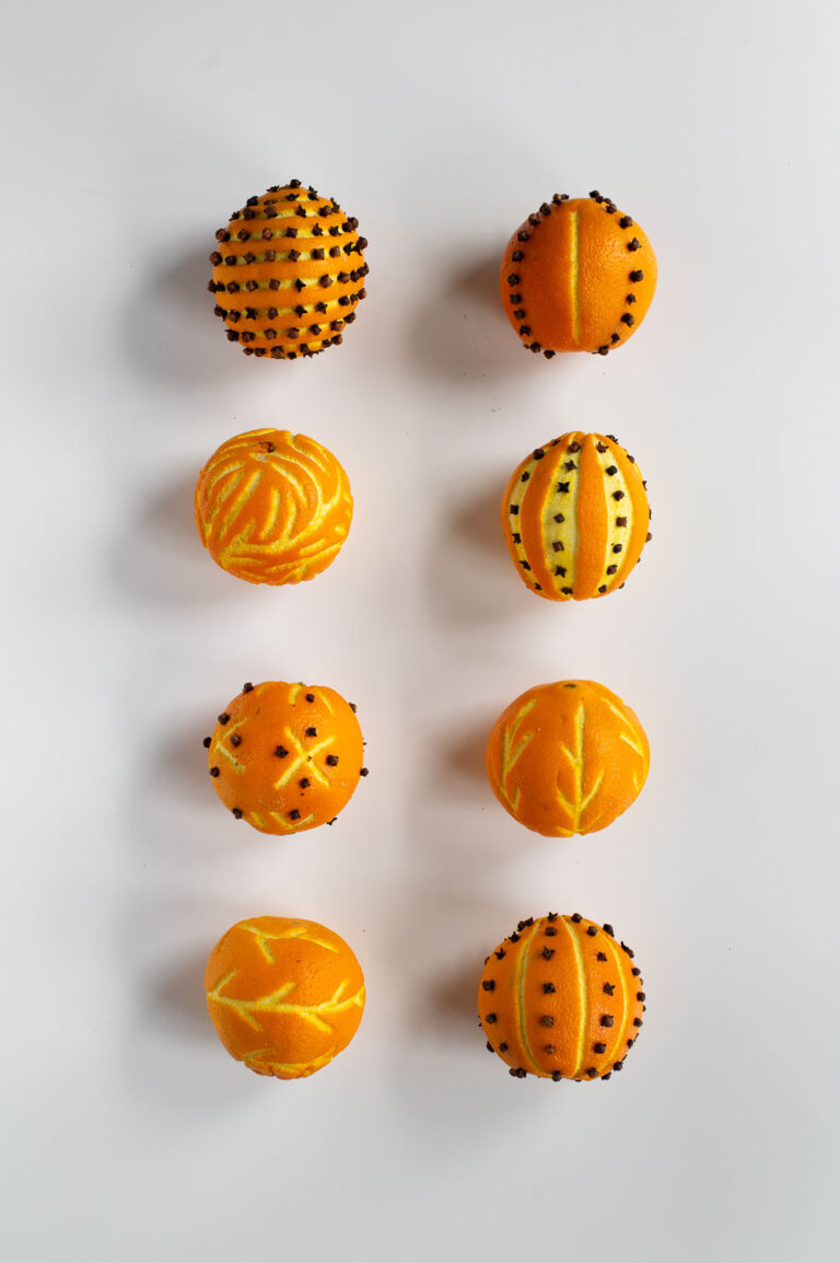 How To Make Orange Clove Pomander Balls For Christmas - A Home Is Announced
