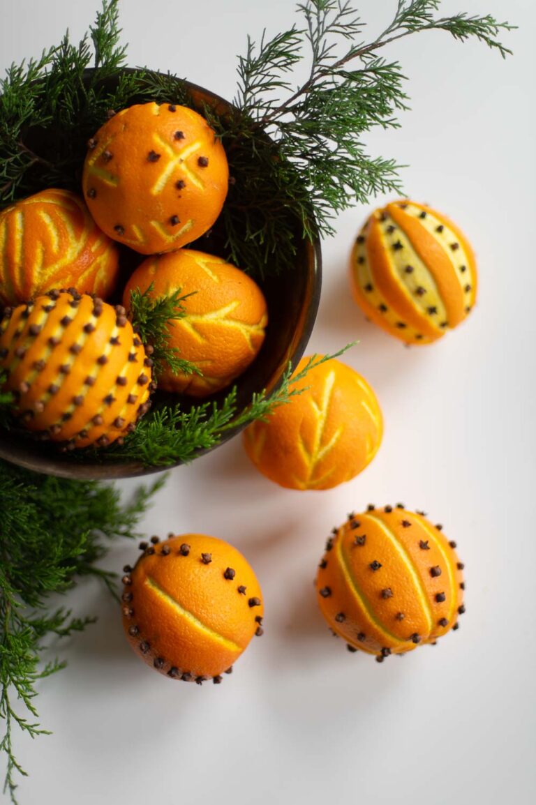 How To Make Orange Clove Pomander Balls For Christmas - A Home Is Announced