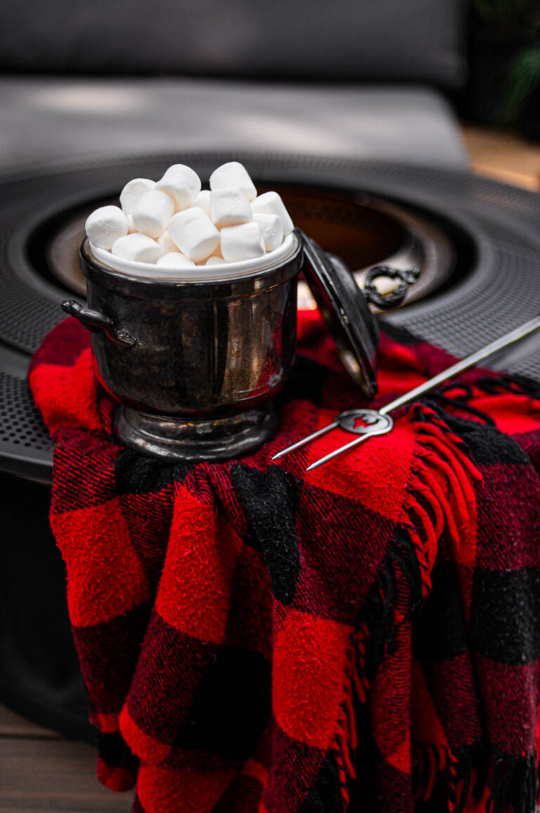 How To Host An Elegant Backyard Bonfire Party - A Home Is Announced