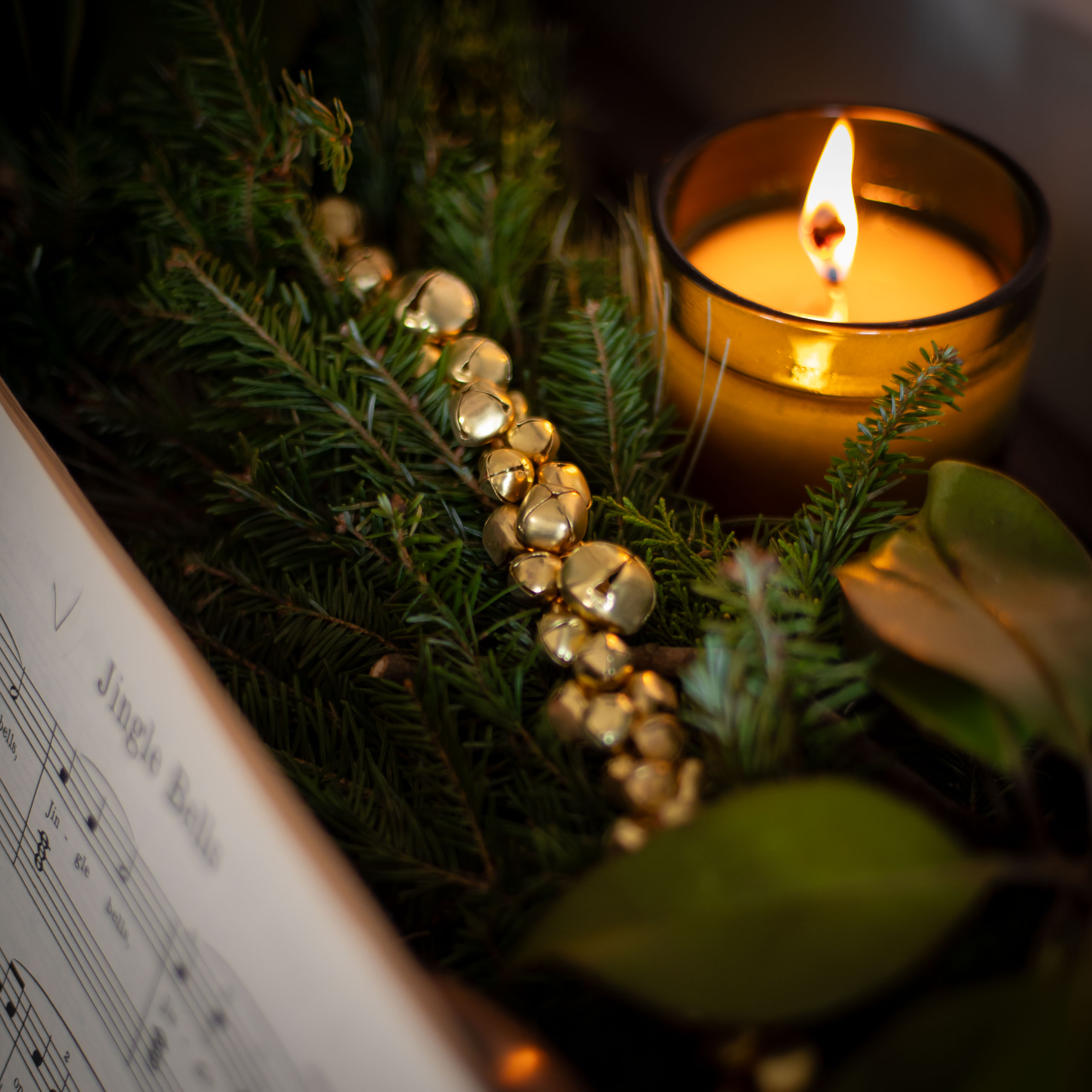 How To Make DIY Jingle Bell Christmas Garland - A Home Is Announced