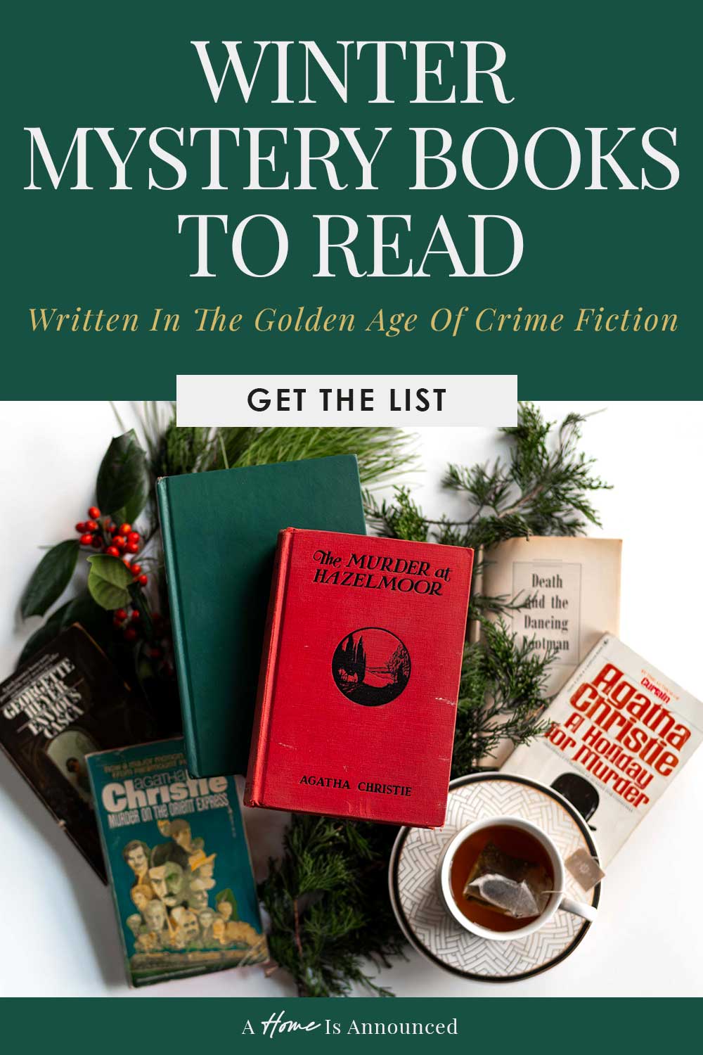 The Best Golden Age Winter Mysteries To Read At Christmas - A Home Is ...